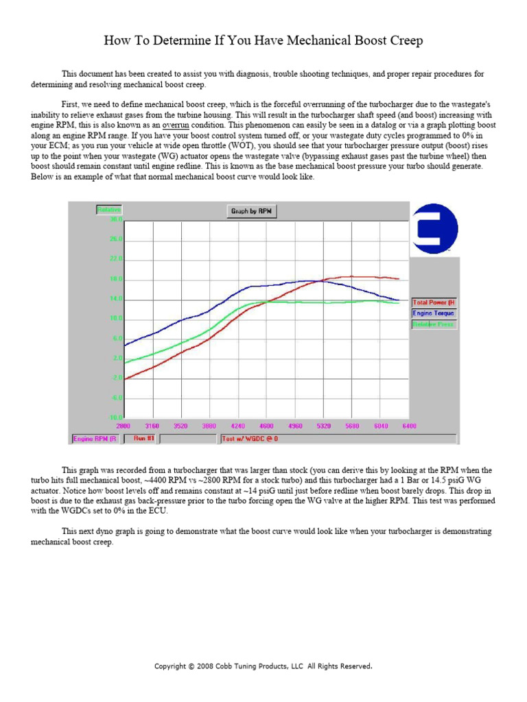 How To Determine If You Have Mechanical Boost Creep v1.02 | PDF ...
