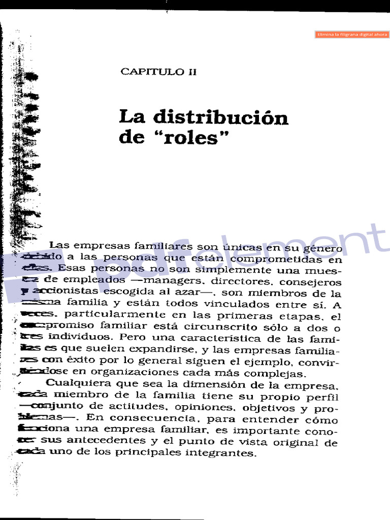 La Empresa Familiar - Peter Leach - Pag. 59 A 87 | PDF