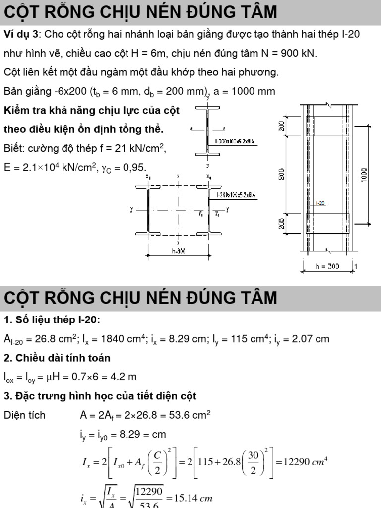 CDTC - Steel Column 2 | PDF