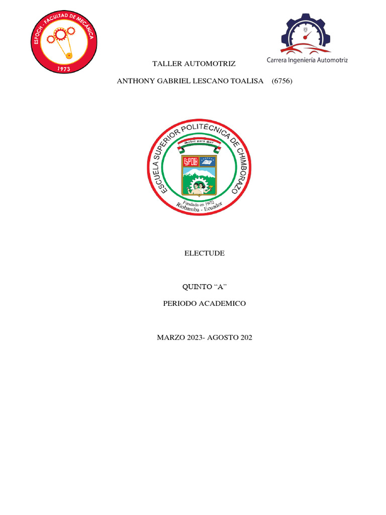 Electude Lescano - AnthonyP3 | PDF | Métodos y materiales de enseñanza | Ciencia y matemáticas