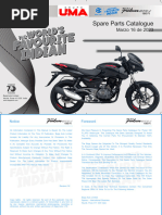 Ugmp-Parts Catalog-Bajaj Boxer 150 Bm150-2021 | PDF | Headlamp | Axle