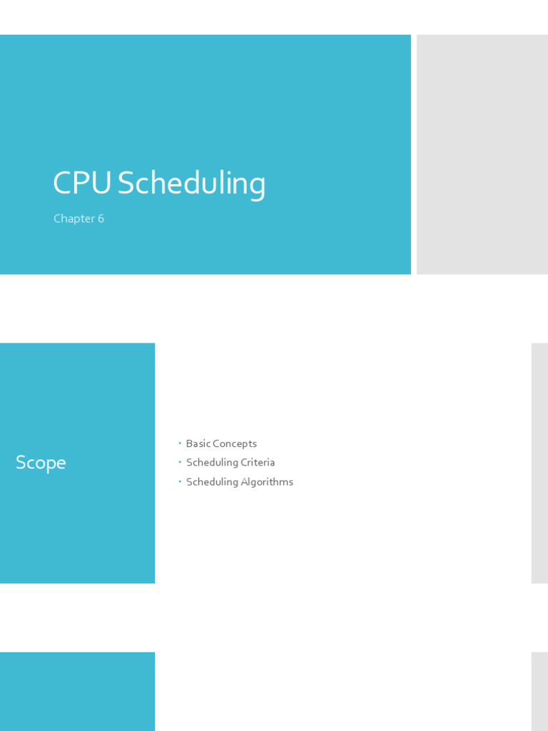 5 OS CPUscheduling | PDF | Scheduling (Computing) | Process (Computing) 5 OS CPUscheduling | PDF | Scheduling (Computing) | Process (Computing)