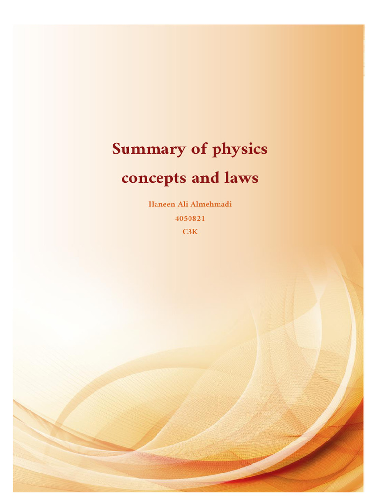 فتح Physics | PDF | Force | Acceleration