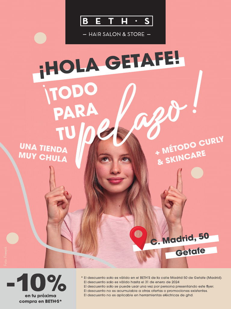 Promocion Apertura Tienda Beths Hair Getafe | PDF