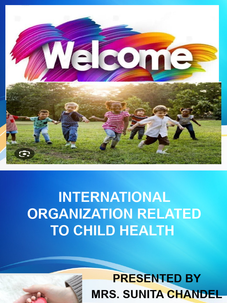 International Organization Related To Child Health - New | PDF | World ...