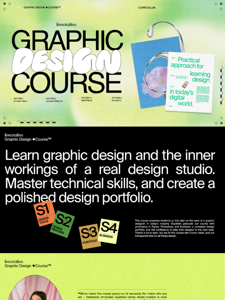 Curriculum Graphic Design Course | PDF | Graphic Design | Adobe Illustrator