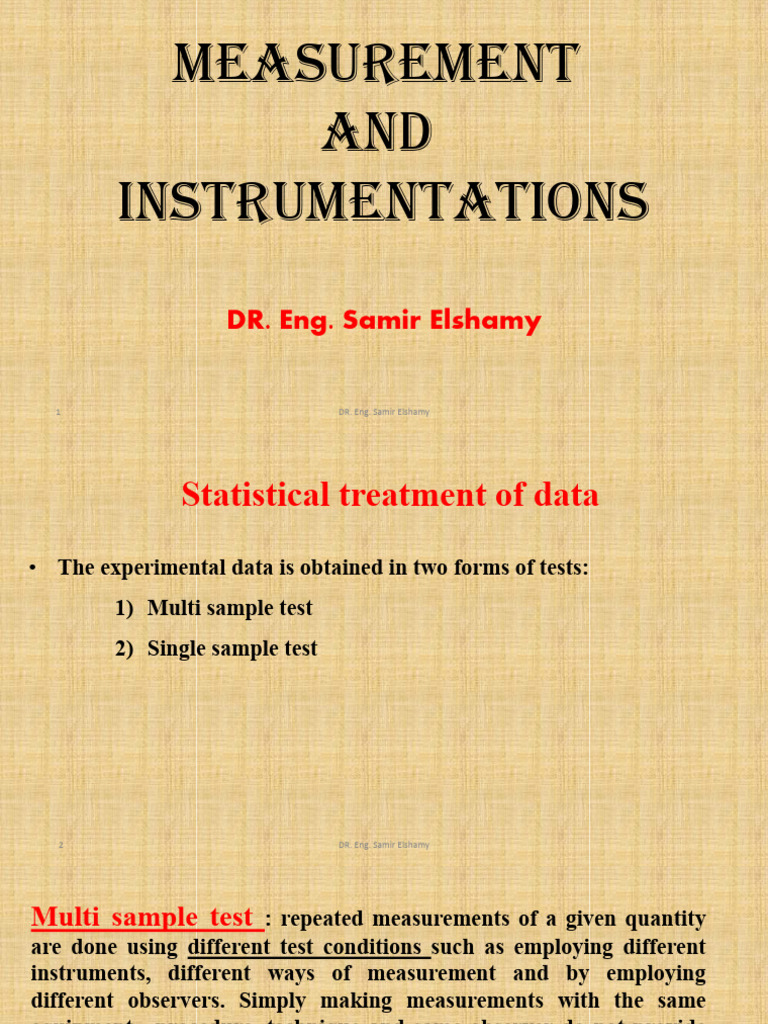5-Statistical Analysis&Uncertainty | PDF | Standard Deviation | Statistics