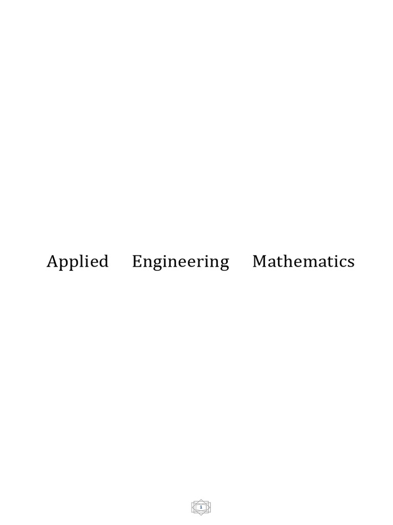 Applied Engineering Mathematics 23 Laplace -معدل للتحكم الالي-1 | PDF | Laplace Transform ...