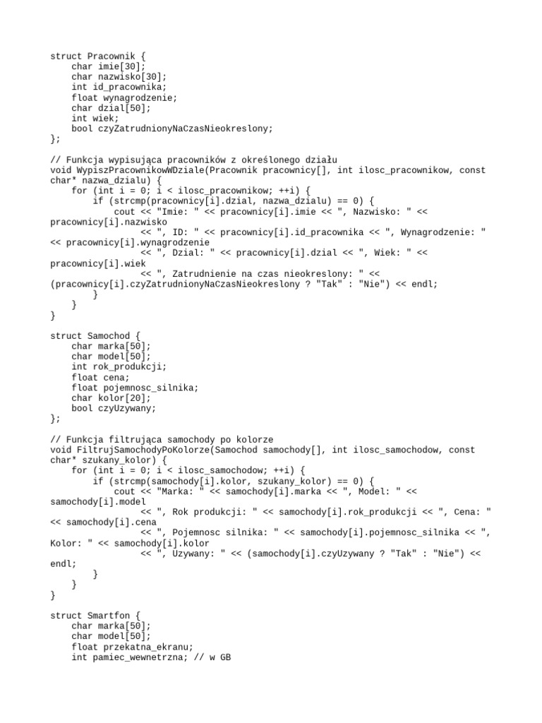 Struktury Danych | PDF