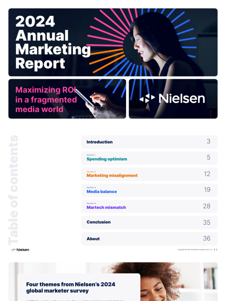 2024 Nielsen Annual Marketing Report | PDF | Brand | Mass Media