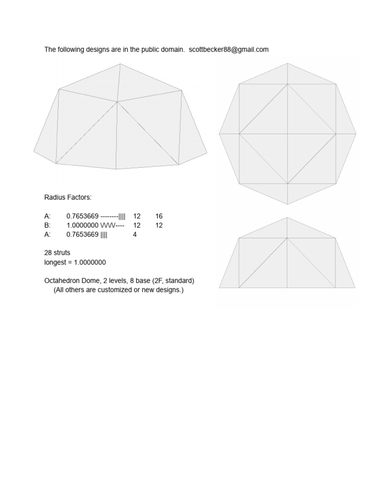 Domes Custom | Download Free PDF | Polytopes | Convex Geometry