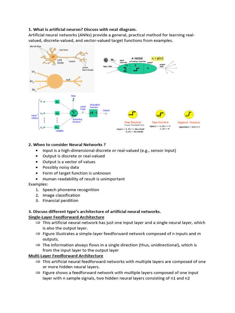 Aiml 3 | PDF | Artificial Neural Network | Statistical Classification