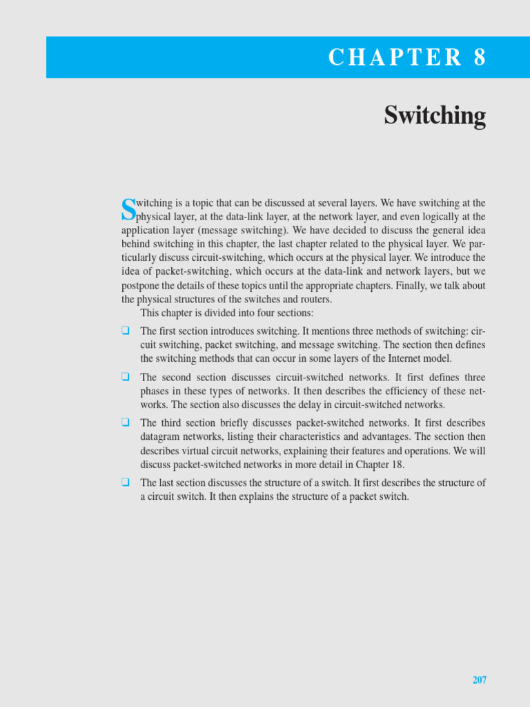 Unit 4 | Download Free PDF | Computer Network | Packet Switching