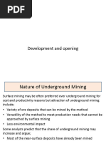 Adit, Incline, Decline, and Shaft Mining | PDF | Mining | Tunnel