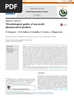 Usp 61 | PDF | Microorganism | Microbiology