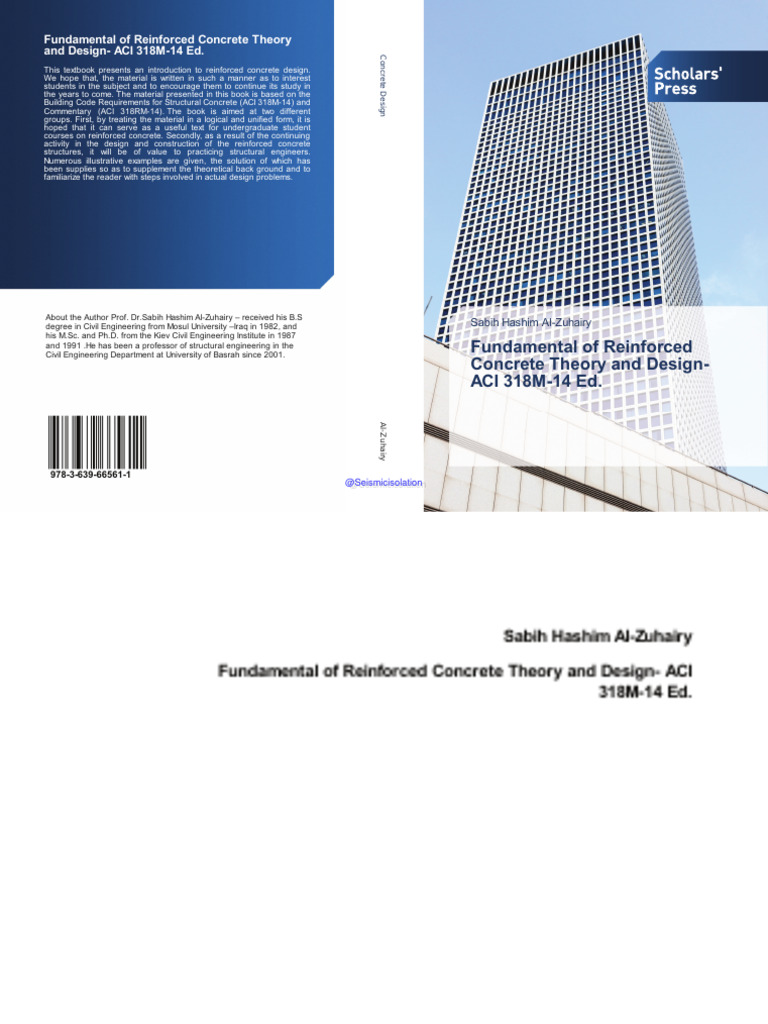 Fundamentals of Reinforced Concrete Theory and Design ACI 318M 14 | Download Free PDF | Concrete ...