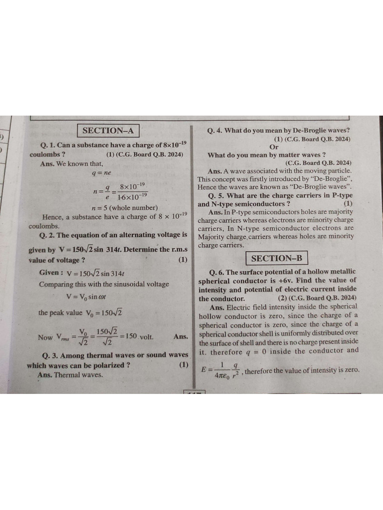 Physics Questions | PDF