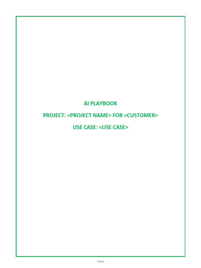 AI-Playbook-Template | PDF | Artificial Intelligence | Intelligence (AI ...