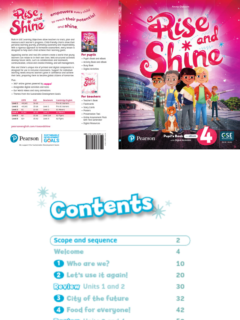 Rise and Shine 4: Unit 1 Overview | PDF | Learning | Pedagogy