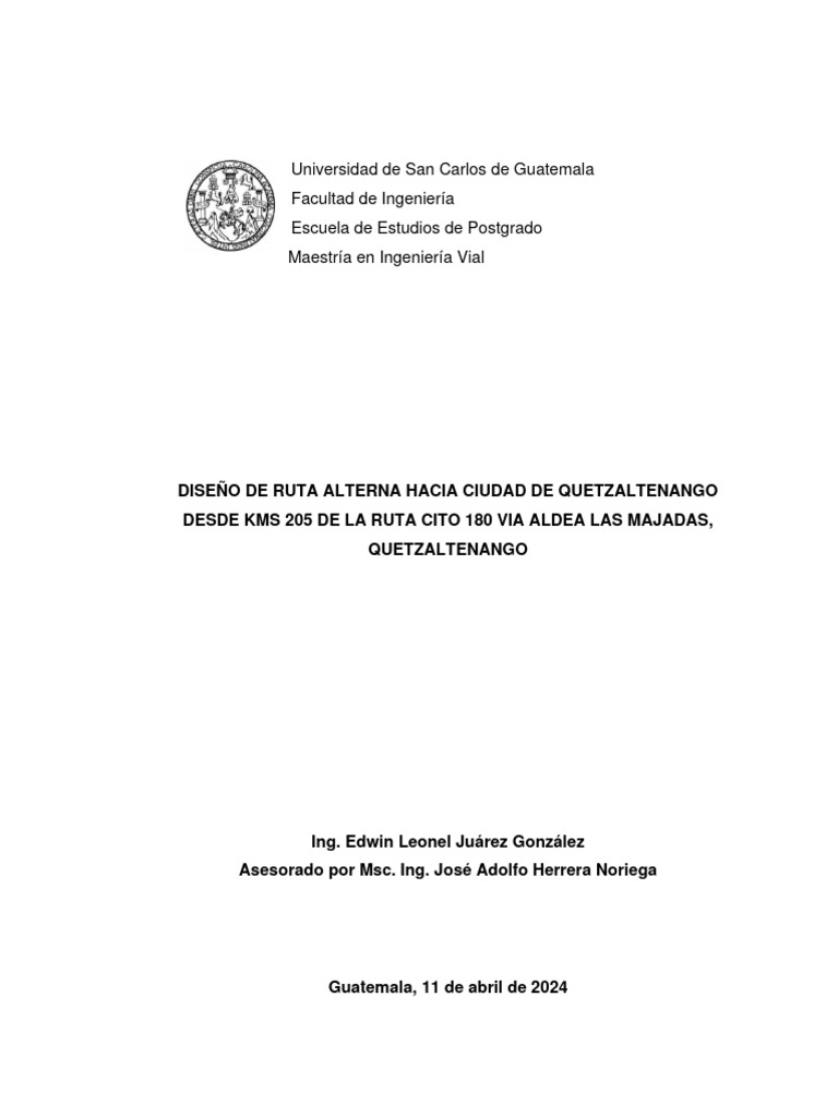 Protocolo Edwin Juarez | PDF | La carretera | Eje