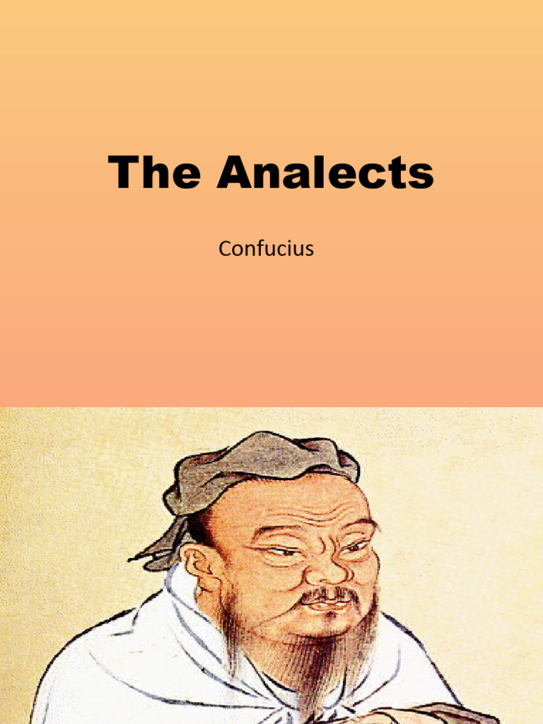 The Analects | PDF | Analects