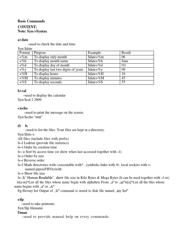 OS LAB # 02 | PDF | Computer File | Linux