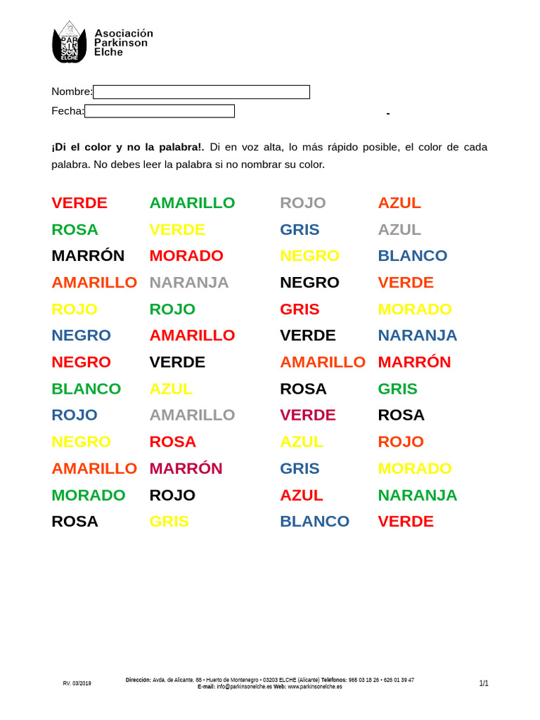 Di El Color Dificil | PDF