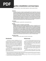 Cognitive Rehabilitation Worksheets For Stroke Patients | PDF | Memory ...