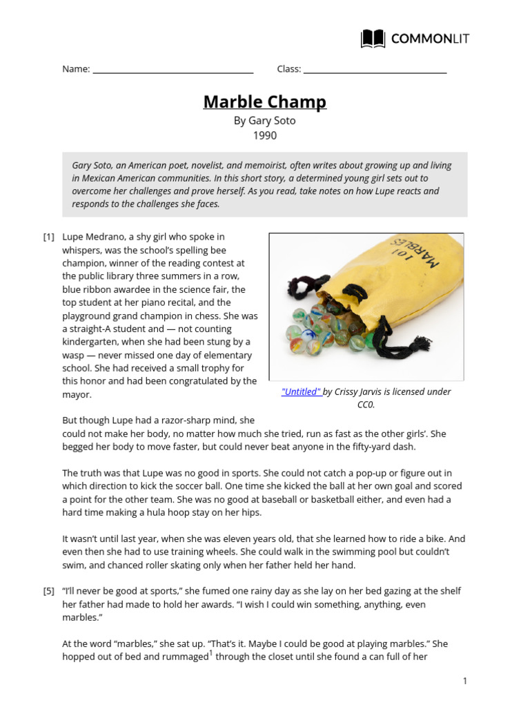 Marble Champ-Student | PDF