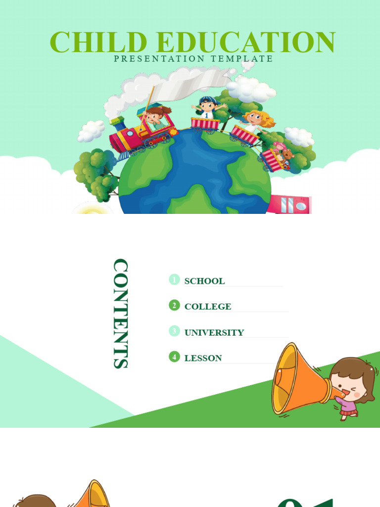 Child Education PPT Slides | PDF | Microsoft Power Point | Methodology