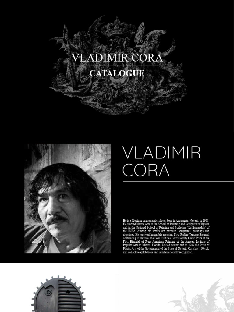 Vladimir Cora: Mexican Artist Catalogue | PDF | The Arts | Paintings