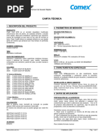 CT - Comex 100 Total PET | PDF | Pintar | Hormigón