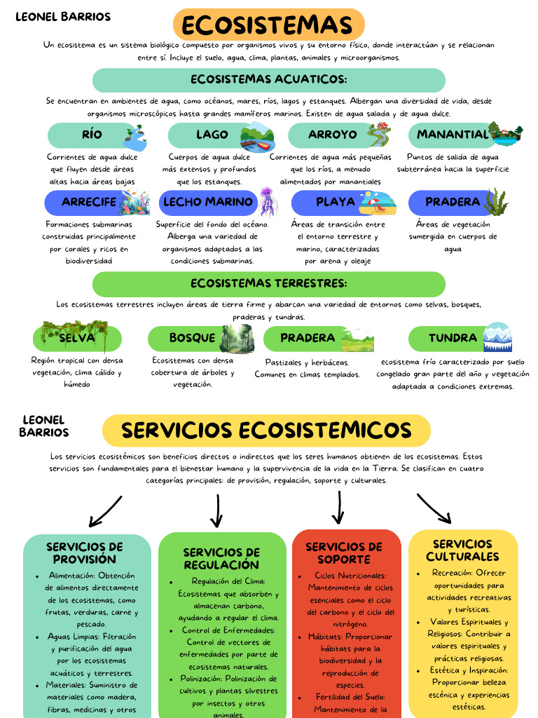 Ecosistemas | Descargar gratis PDF | Ecosistema | Entorno natural