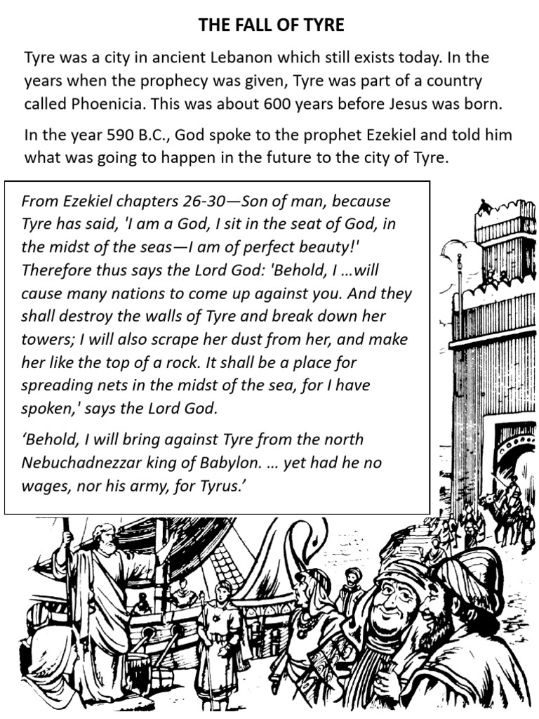 The Fall of Tyre | PDF | Phoenicia | Nebuchadnezzar Ii