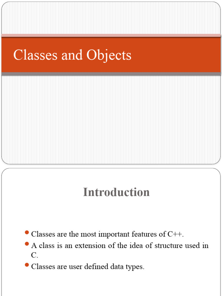 4 Class | PDF | Class (Computer Programming) | Pointer (Computer Programming)