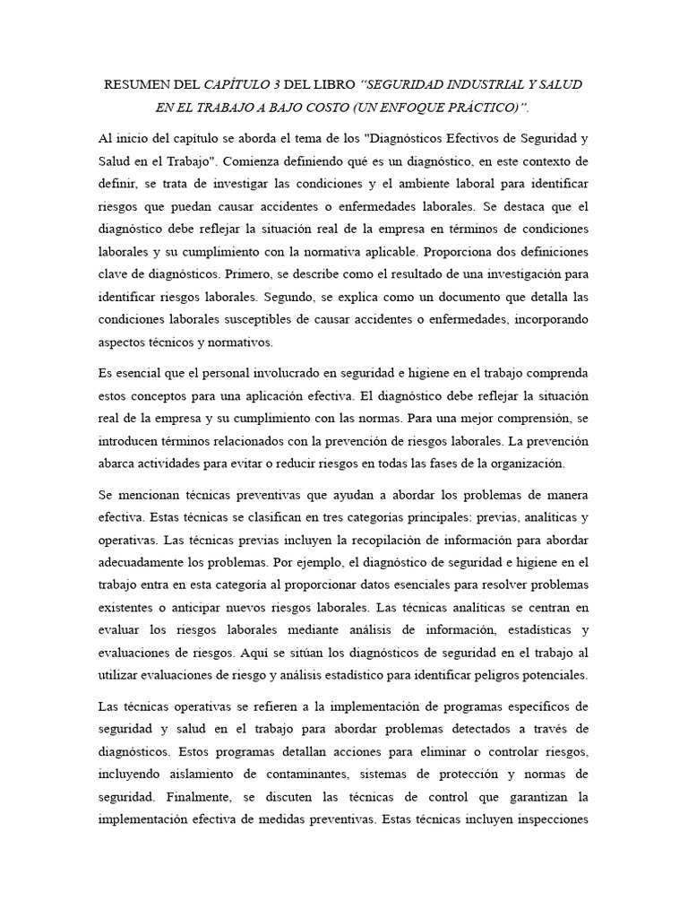 Resumen Capitulo 3 | PDF | Valores | Business