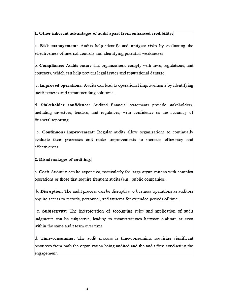 Auditing Tutorial Answer1 | PDF | Audit | Accounting