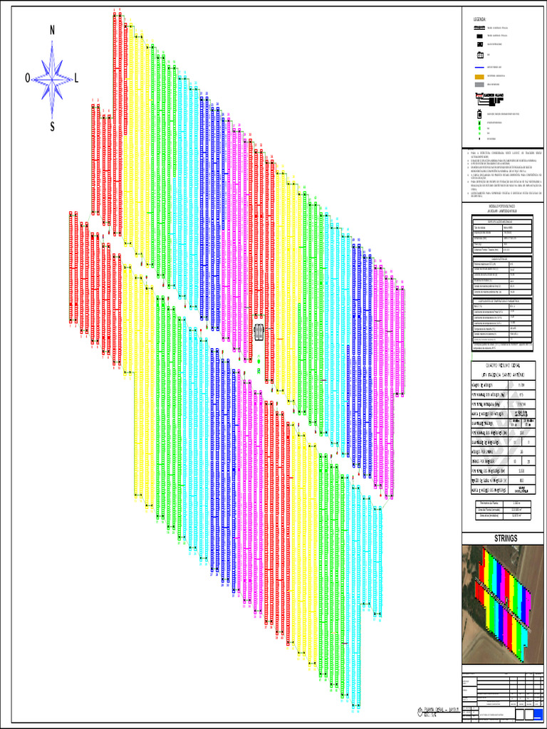 CNES 0600 - Layout - Geral - UFV - Fazenda - Santo - Antônio - REV 10 - Strings - Final | PDF ...