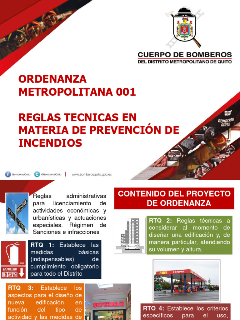 Presentacion Ordenanza 001 Final 2015 PDF | PDF | edificio | Tubería (transporte de fluidos)