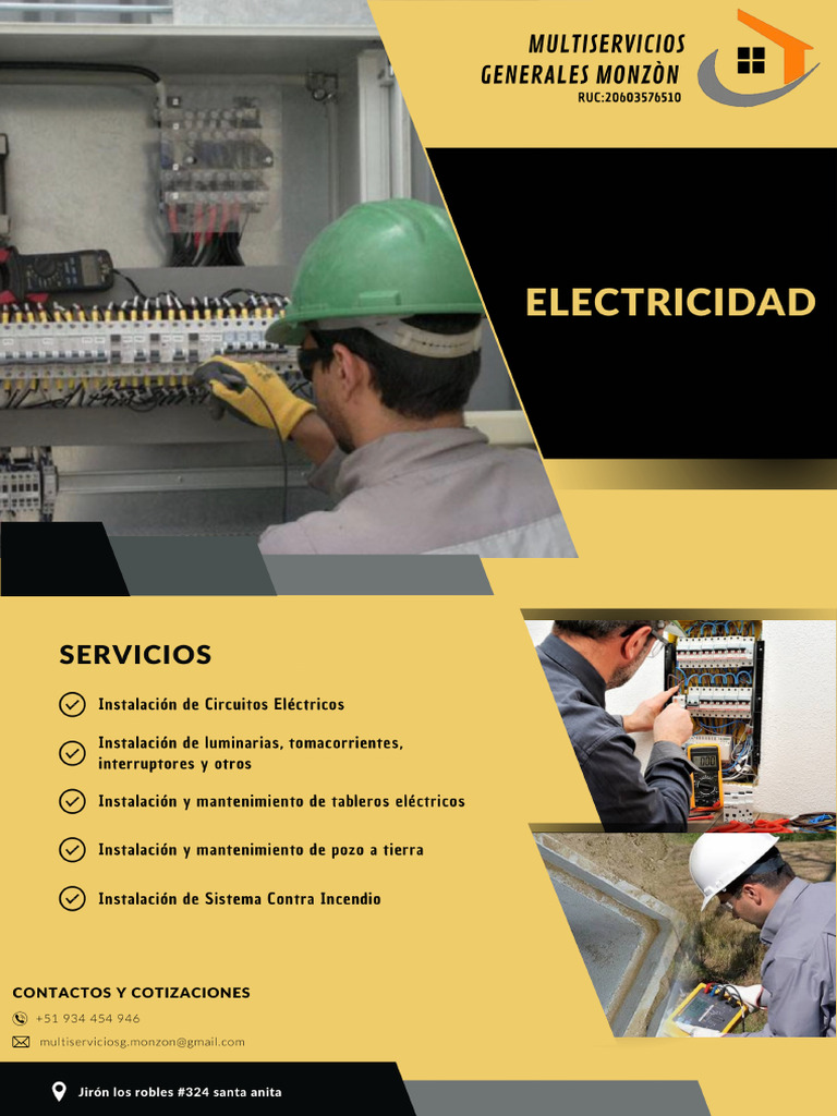 Multiservicios Generales Monzon | PDF