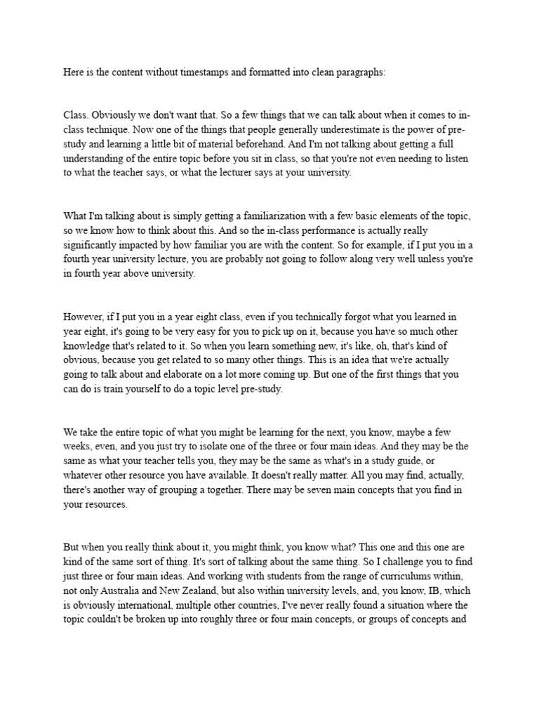 In Class And Note Fundamental I Pdf Learning Concept 2449