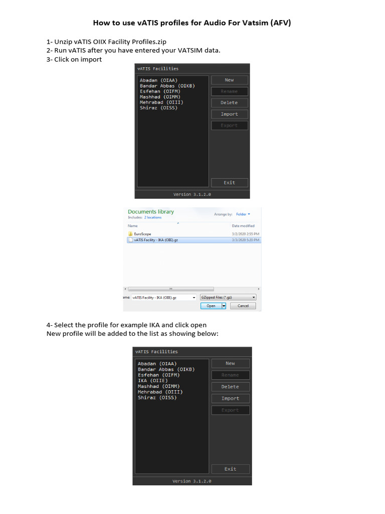 Using vATIS for VATSIM Audio Setup | PDF | Computers