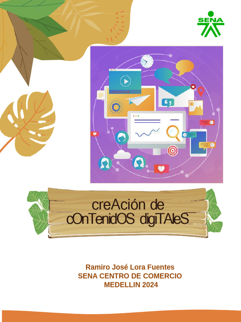 Cartilla 1 Creación de Contenidos Digitales para Redes Sociales RJ | PDF | Servicio de redes ...