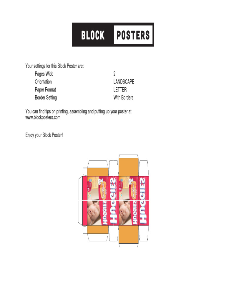 Block Poster Setup Instructions | PDF | Law | Home & Garden