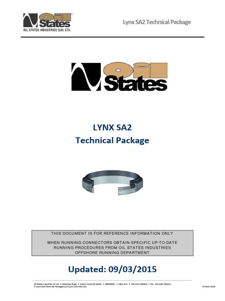 Lynx Technical Package | PDF | Electrical Connector | Pipe (Fluid ...