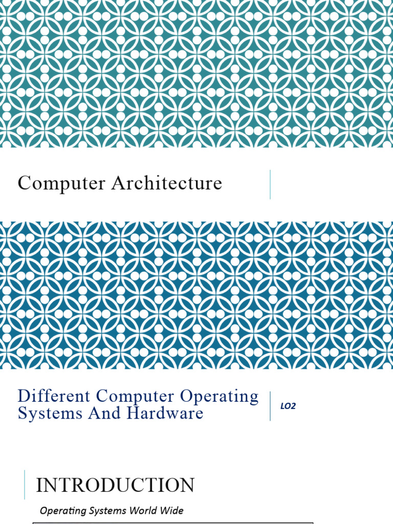 Computer Architecture OS | PDF | Operating System | Linux