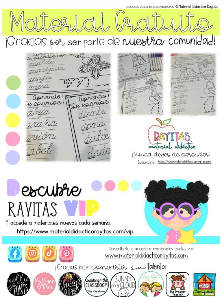 Aprendo y Trazo El Abecedario Cursiva | PDF | Derechos de autor