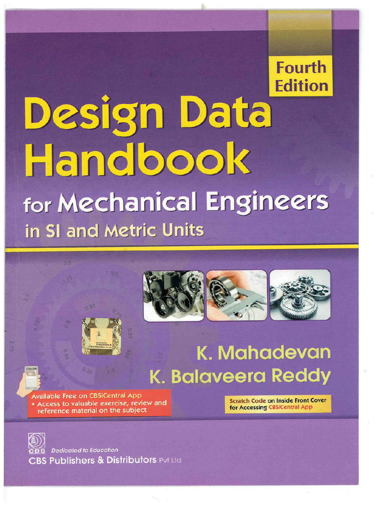 Design Data Handbook by Balveera Reddy PDF Free | PDF
