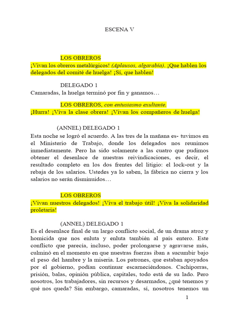 Escena V | PDF | Movimientos politicos | Historia y teoría