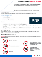 Learner Driver Manual | PDF | Driver's License | Traffic